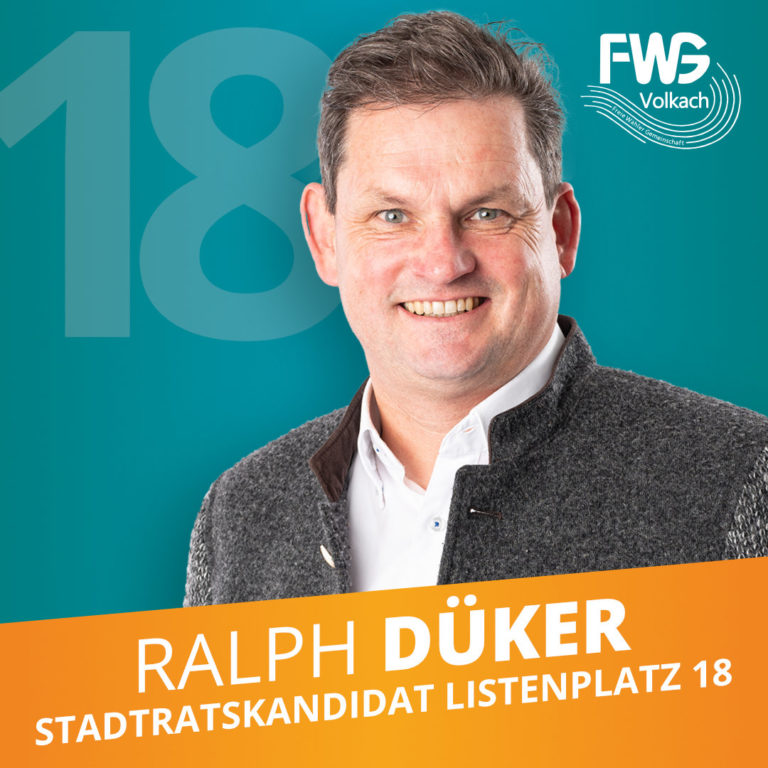 Vorstellung: Ralph Düker - Freie Wähler Gemeinschaft Volkach